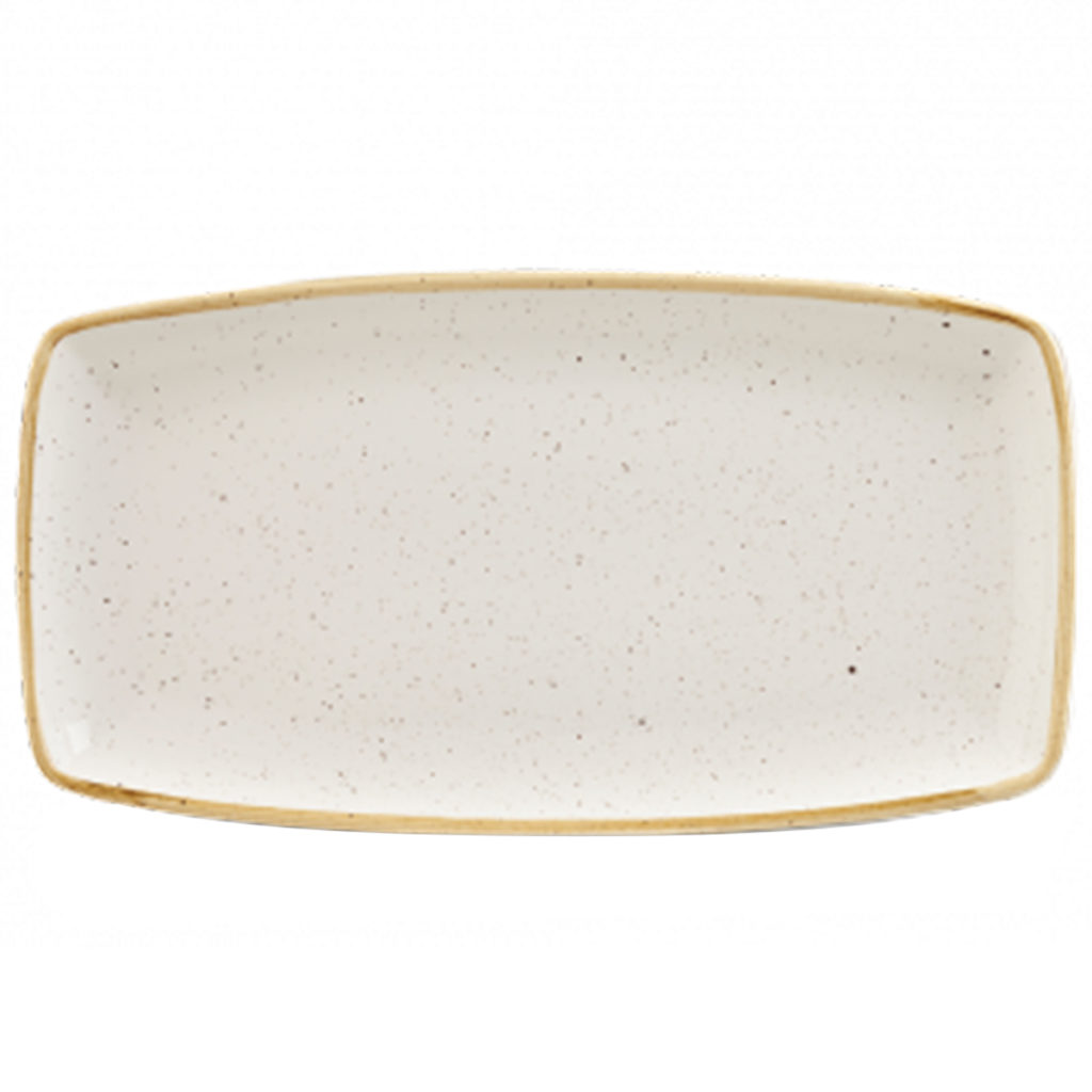 STONECAST RECTANGULAR PLATE 350MM By Churchill - Core Catering