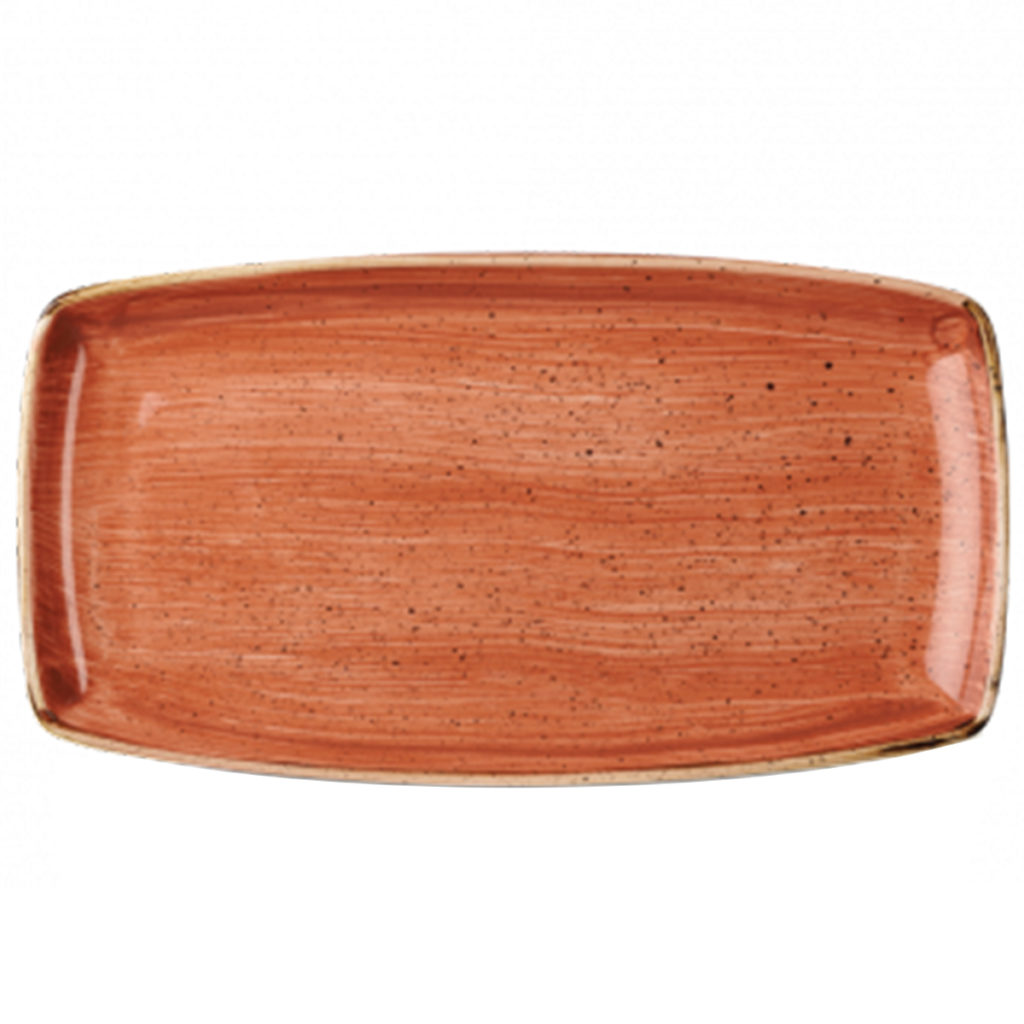 STONECAST RECTANGULAR PLATE 350MM By Churchill - Core Catering