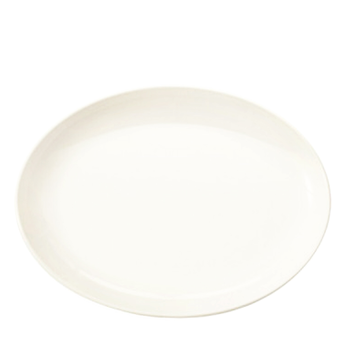PRIMA OVAL COUPE PLATTER 255X180MM WHITE By Fortis - Core Catering