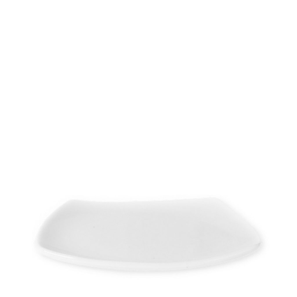 WHITE SQUARE PLATE 280MM By Fortis - Core Catering