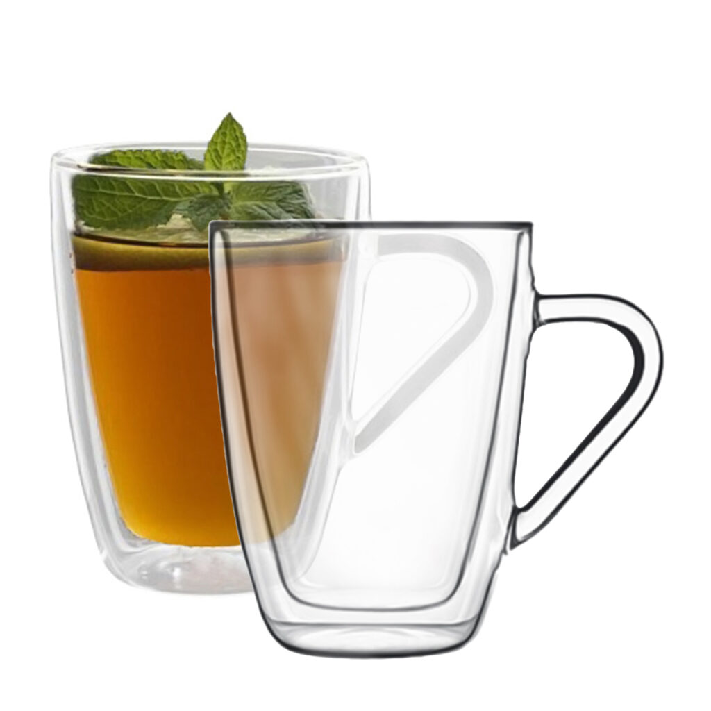 THERMIC GLASS MUG 2 PACK By Luigi Bormioli - Core Catering