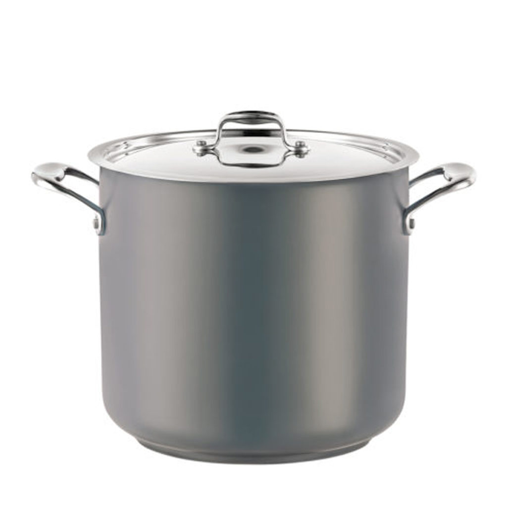 STAINLESS STEEL STOCK POT GREY 13.6L - Core Catering