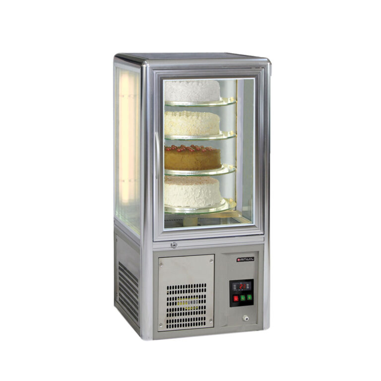 CAKE DISLAY FRIDGE - SALVADORE ROTATING SHELVES -TABLE TOP By Salvadore ...