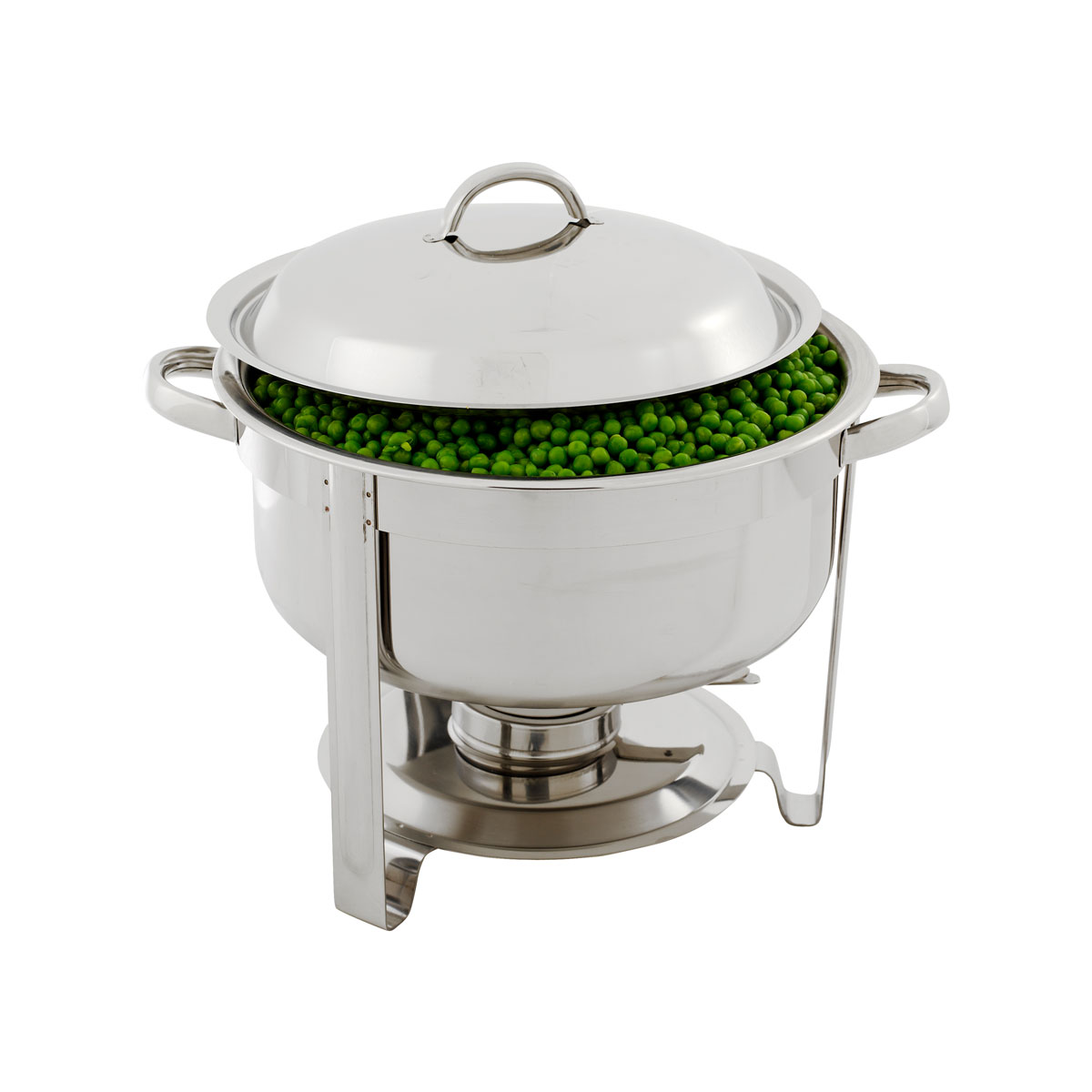 ROUND CHAFING DISH POLISHED S/STEEL By Global - Core Catering