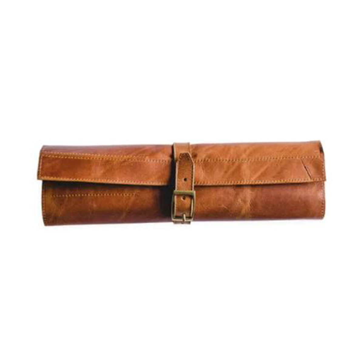 ROLL-UP LEATHER KNIFE BAG 6 POCKET By TM Leather - Core Catering