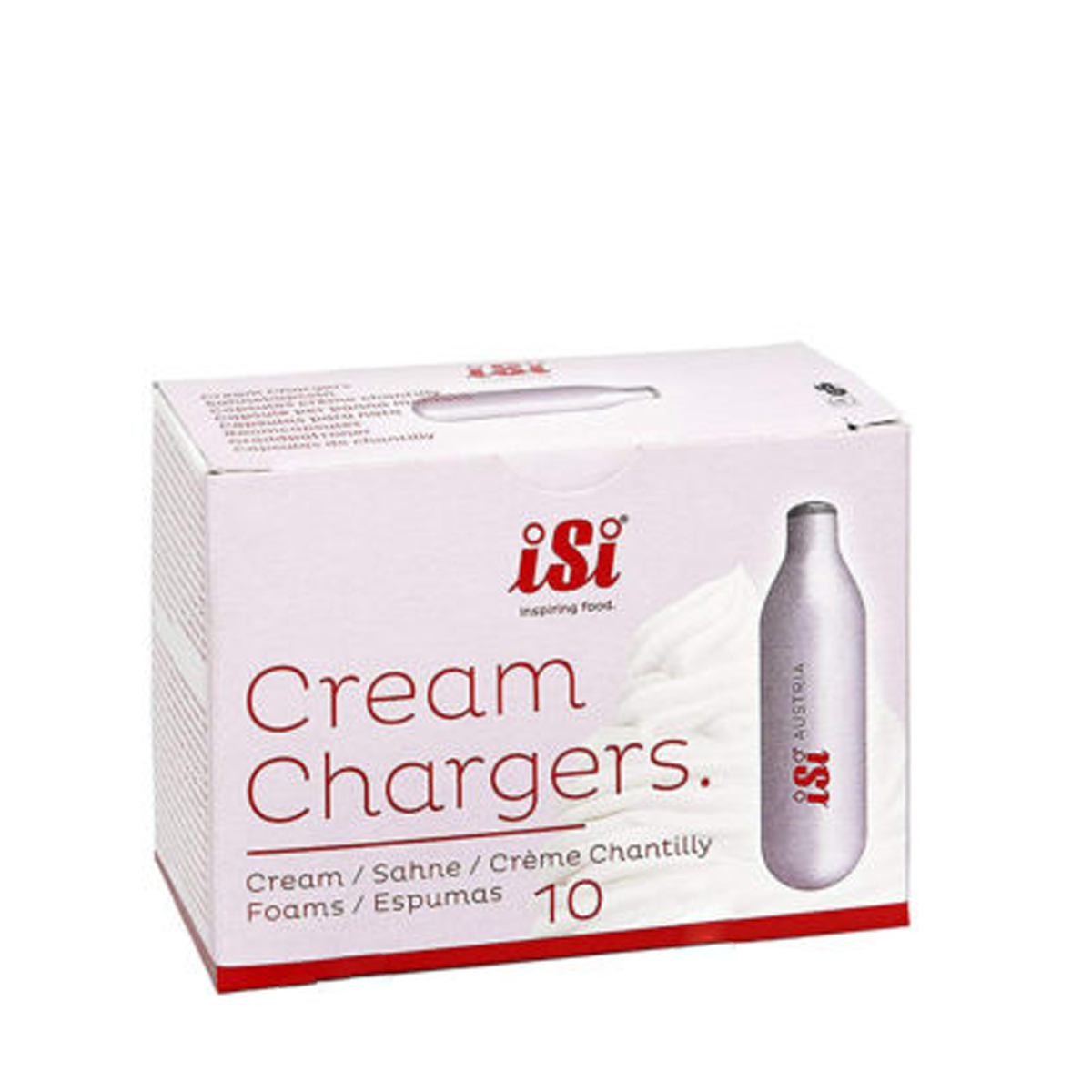 CREAM CHARGER BOMBS 10 PIECE By iSi - Core Catering