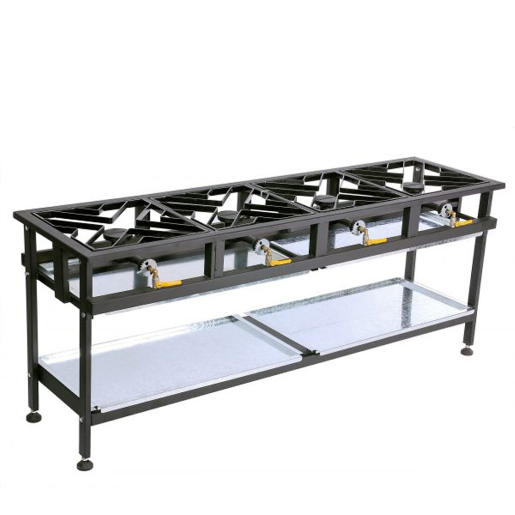 3 Burner Gas Boiling Table - Core Catering