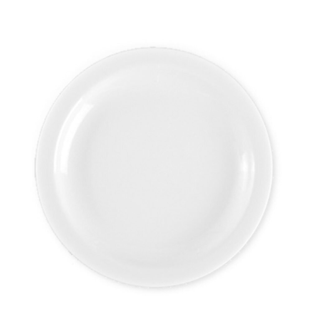 NARROW RIMMED PLATE 200MM By Fortis - Core Catering