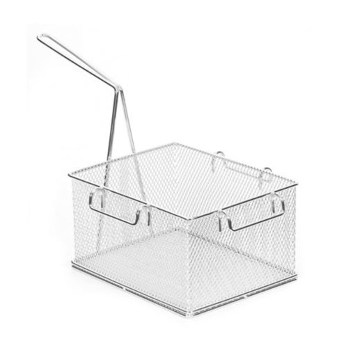 CHIP BASKET STAINLESS STEEL SQUARE - Core Catering