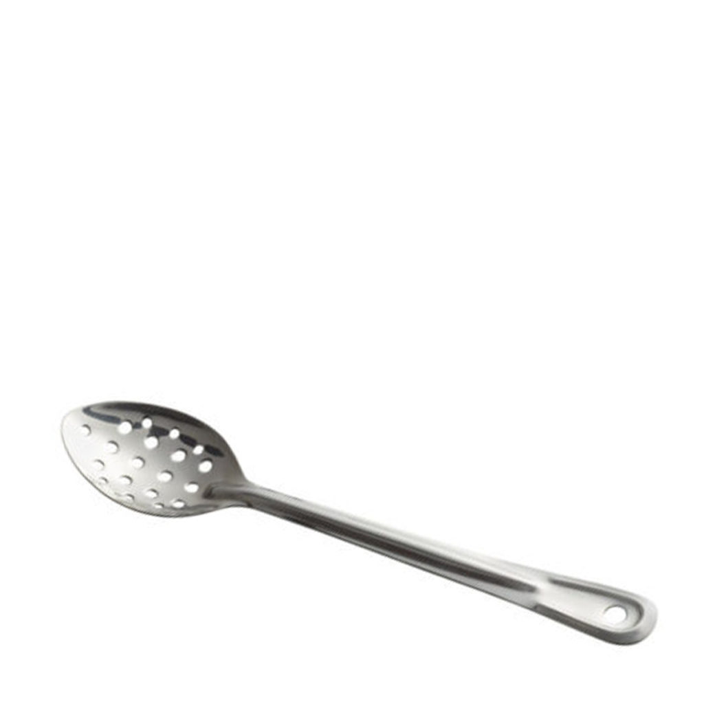 BASTING SPOON S/S 330MM PERFORATED - Core Catering