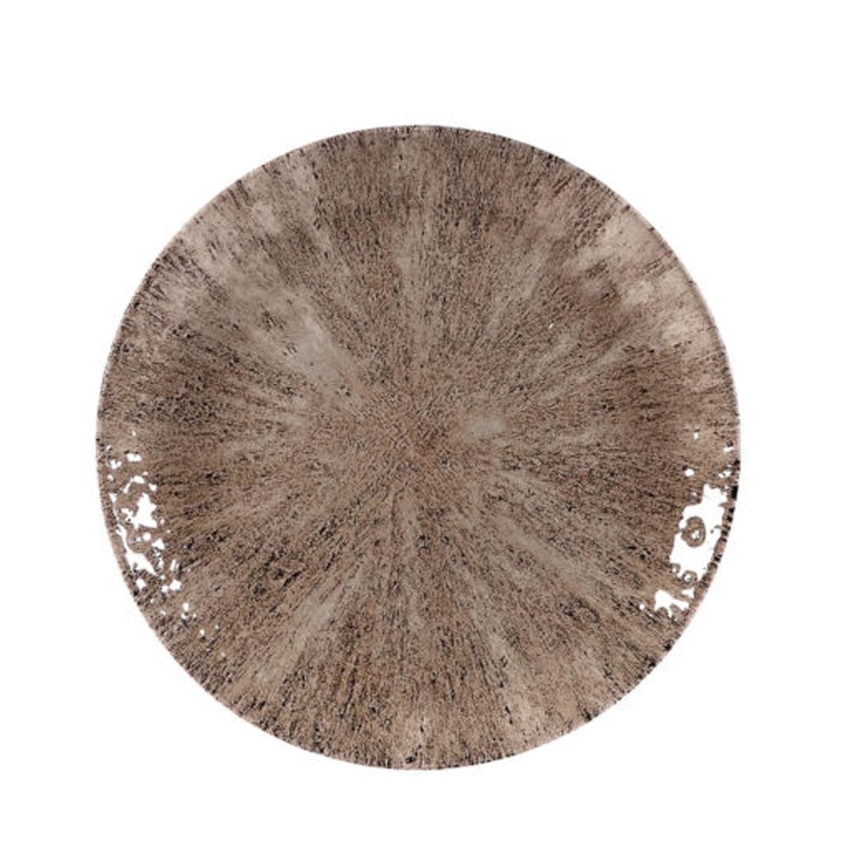 STONE AGATE GREY COUPE PLATE 282MM By Churchill - Core Catering