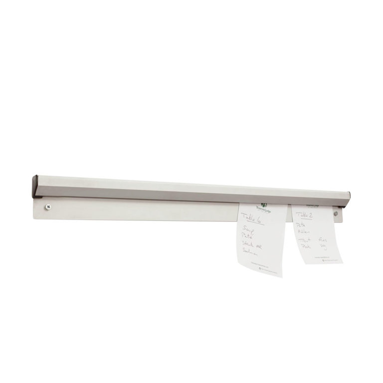 NOTE HOLDER 900MM WALL MOUNTED WHITE ALUMINIUM - Core Catering