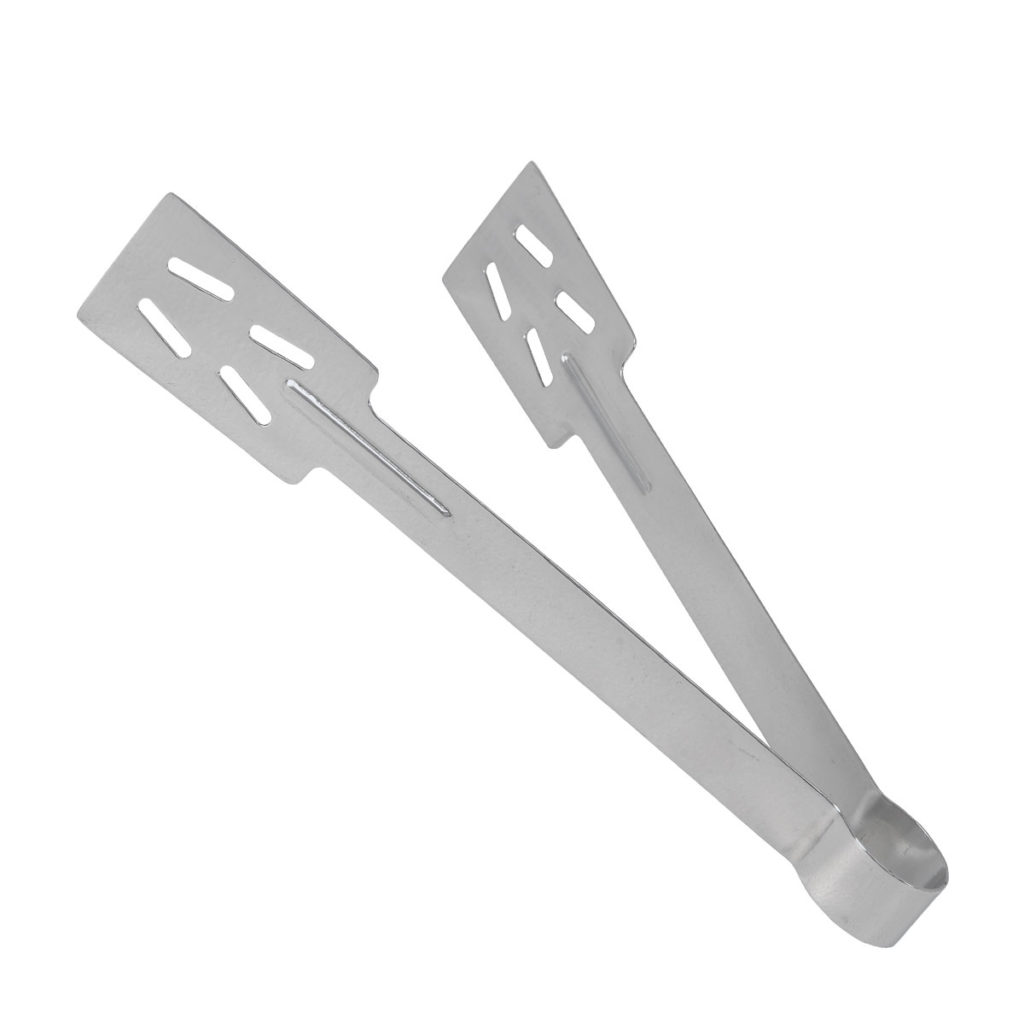 PASTRY TONG SLATTED STAINLESS STEEL - Core Catering