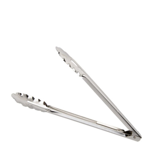 UTILITY TONG STAINLESS STEEL 250MM HEAVY DUTY - Core Catering