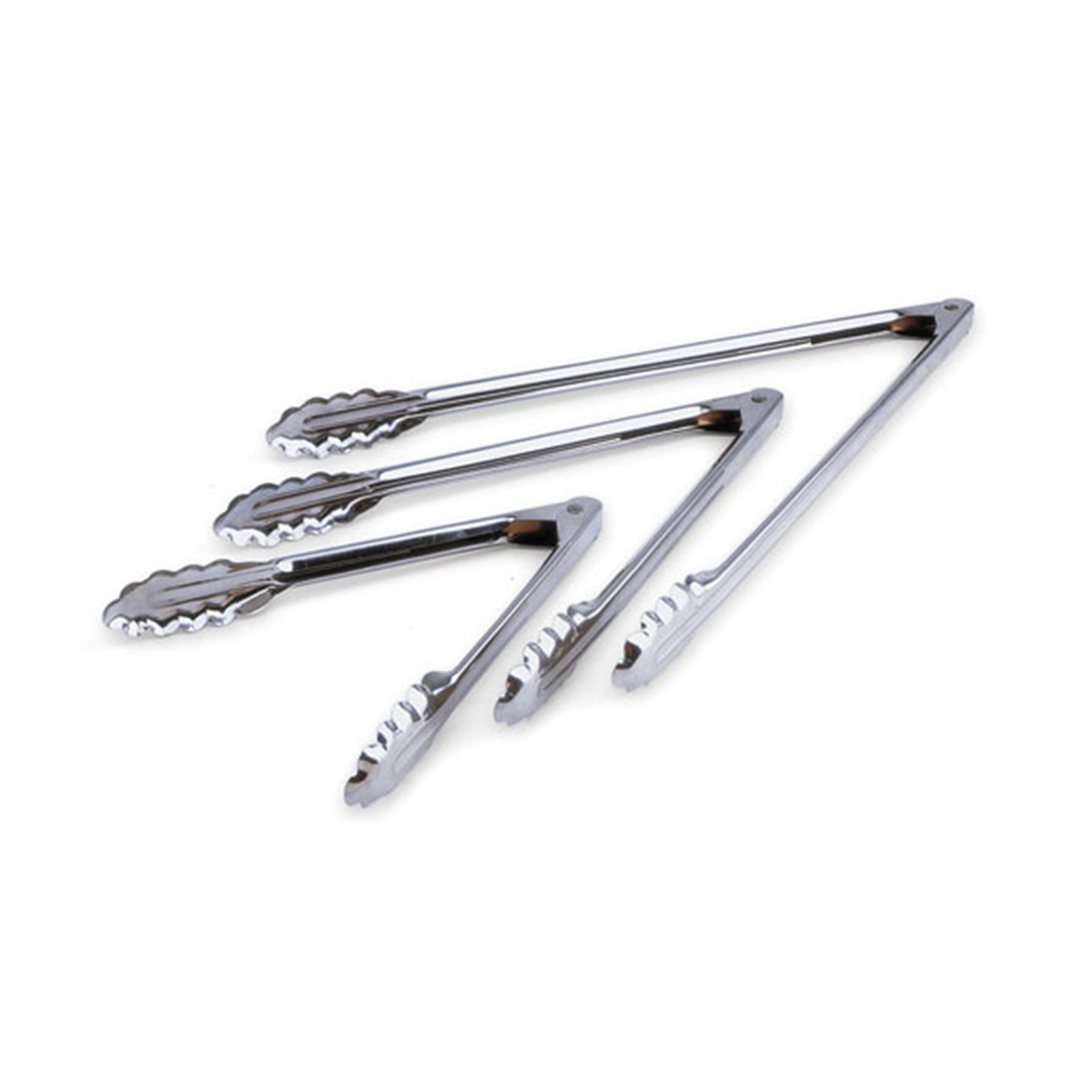 UTILITY TONG STAINLESS STEEL 300MM HEAVY DUTY - Core Catering
