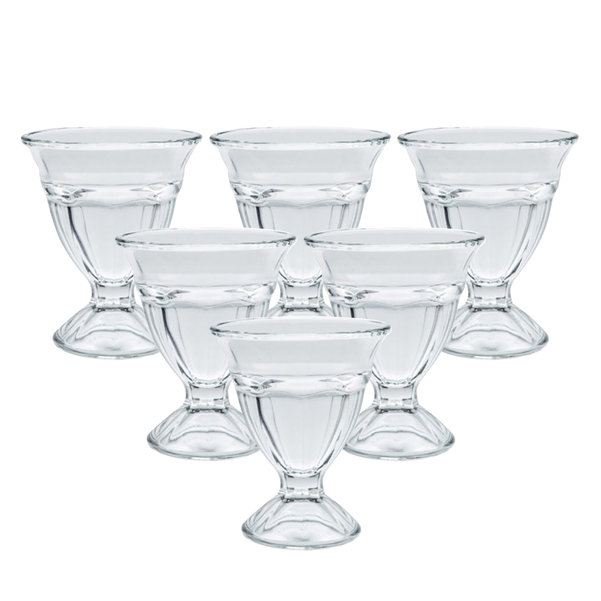 VANILLA SUNDAE GLASS 6 PACK - Core Catering