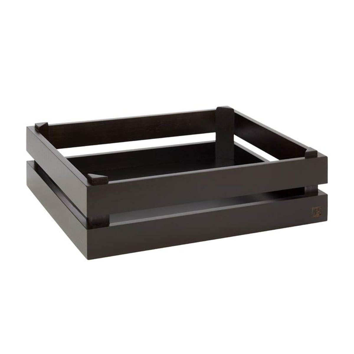 WOODEN REVERSIBLE DISPLAY BOX 350MM DARK By APS - Core Catering