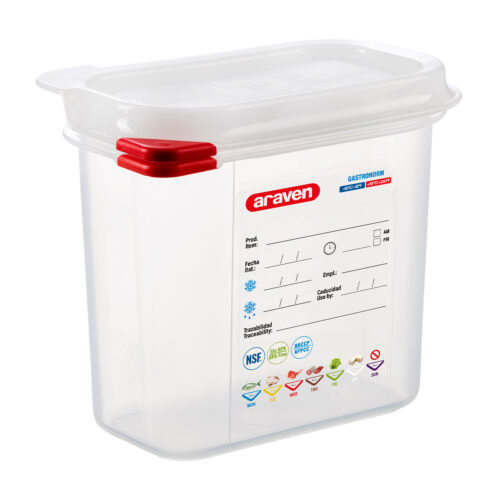 GN 1/9 AIRTIGHT CONTAINER 150MM By Araven - Core Catering