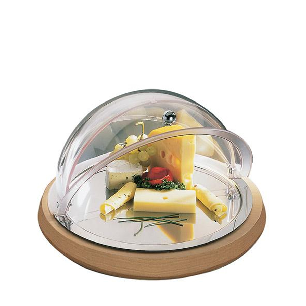 ROUND REFRIGERATED BUFFET DISPLAY 480MM By APS - Core Catering