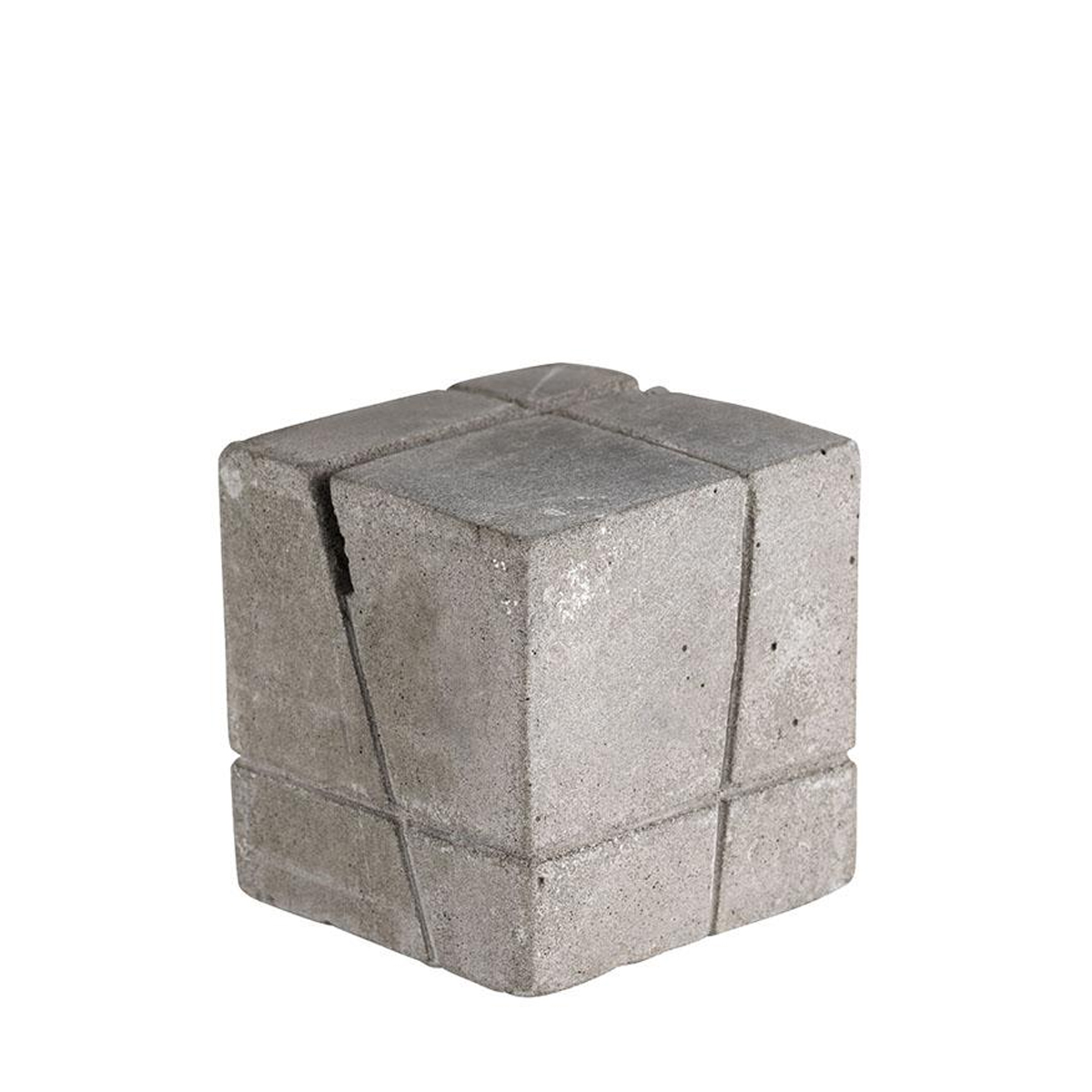 SQUARE BLOCK CONCRETE NOTE HOLDER 4 PC SET By APS - Core Catering