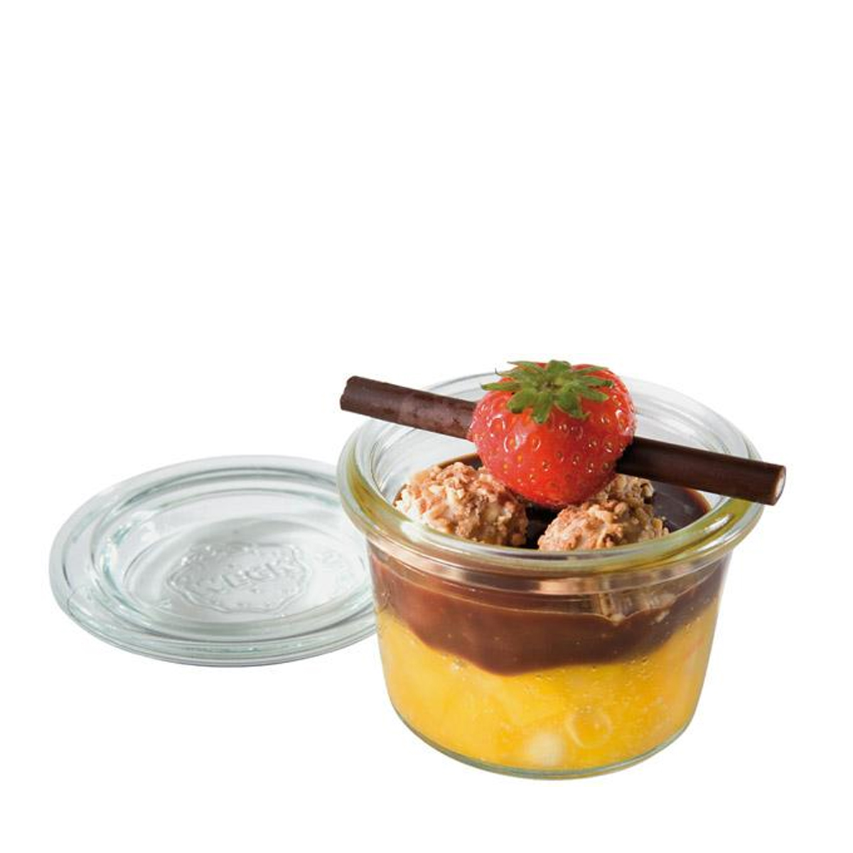 WECK GLASS 12 PIECE SET 80ML By APS - Core Catering