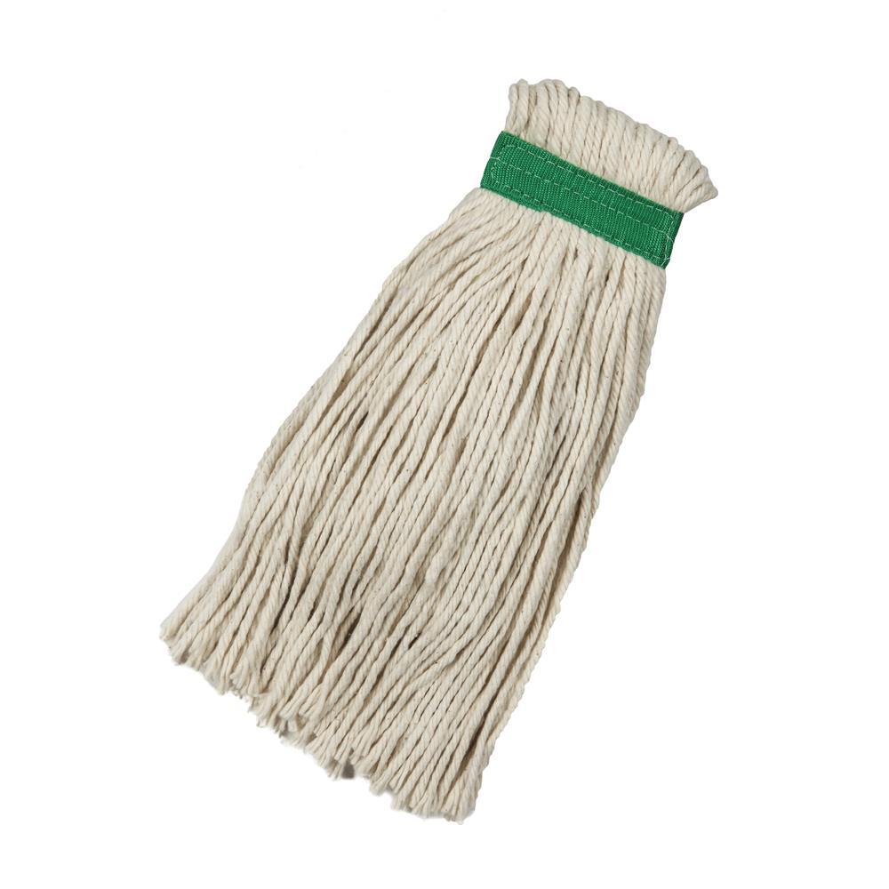 500G COLOUR CODED FAN MOP HEAD WITH 38MM WEBBING - Core Catering