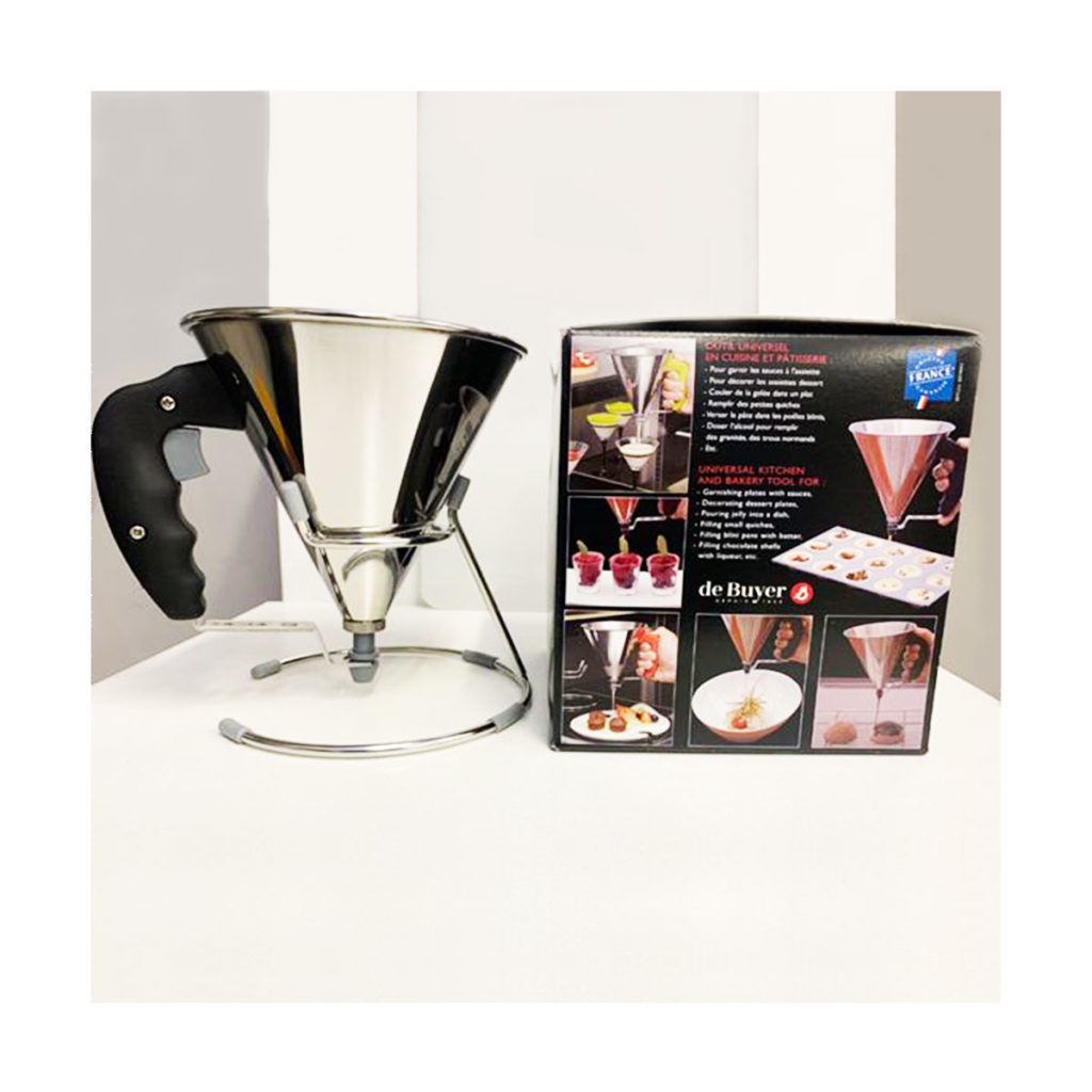 MINI STAINLESS STEEL DECANTING FUNNEL By De Buyer - Core Catering
