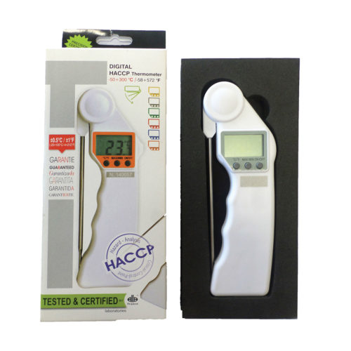 DIGITAL HACCP THERMOMETER WITH ROTARY PROBE - Core Catering