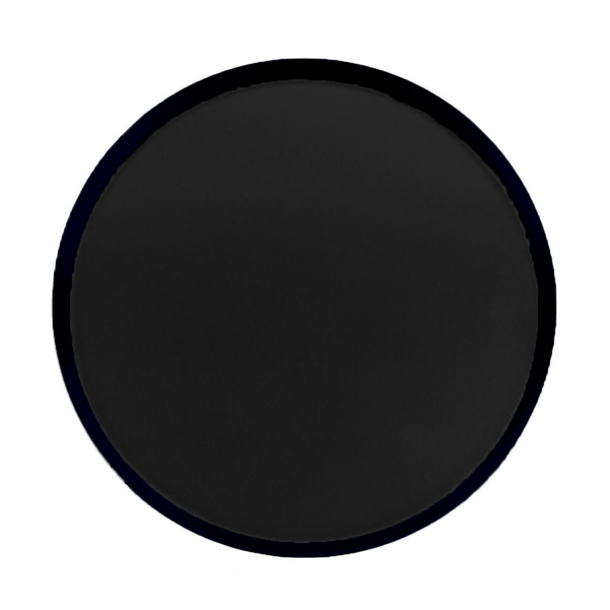 TUFF TRAYS ROUND SMALL BLACK NON-SLIP - Core Catering