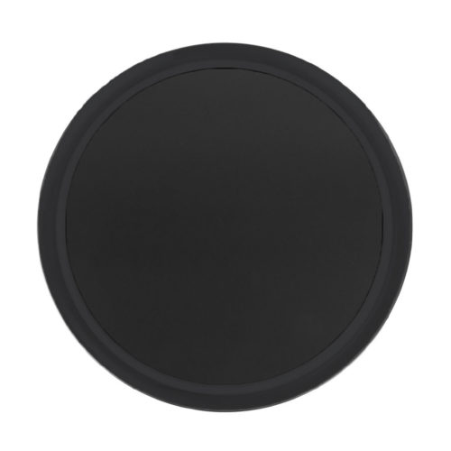 TUFF TRAYS ROUND LARGE BLACK NON-SLIP - Core Catering