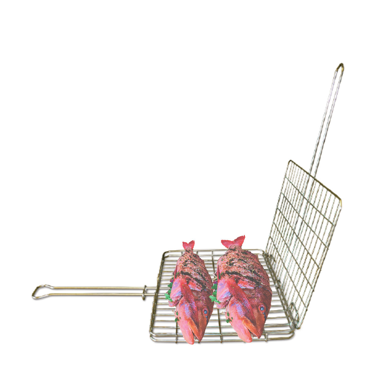 FISH BRAAI GRID CHROME - Core Catering