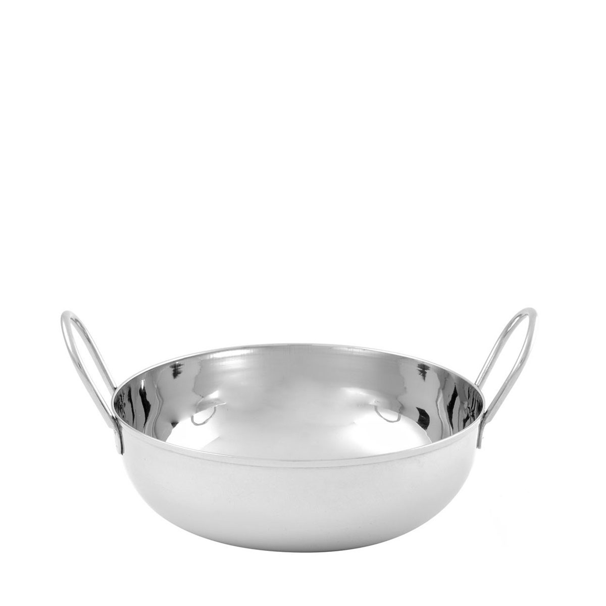 MINI BALTI DISH 140MM STAINLESS STEEL - Core Catering