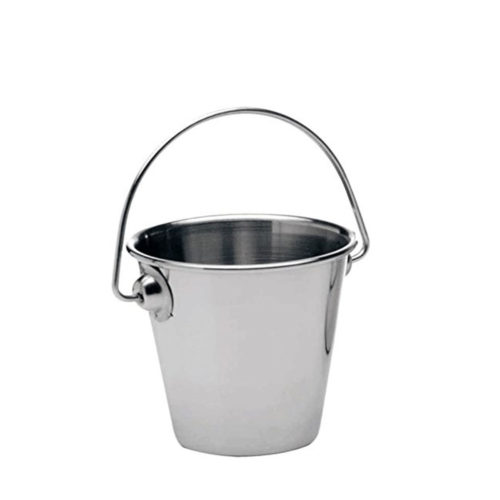 MINI SERVING PAIL 70ML STAINLESS STEEL - Core Catering