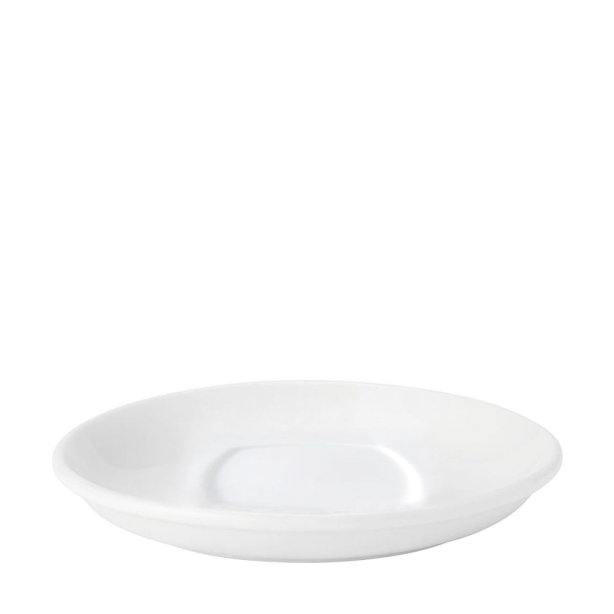 PRIMA SINGLE WELL SAUCER WITH SQUARE GROOVE 15CM By Fortis - Core Catering