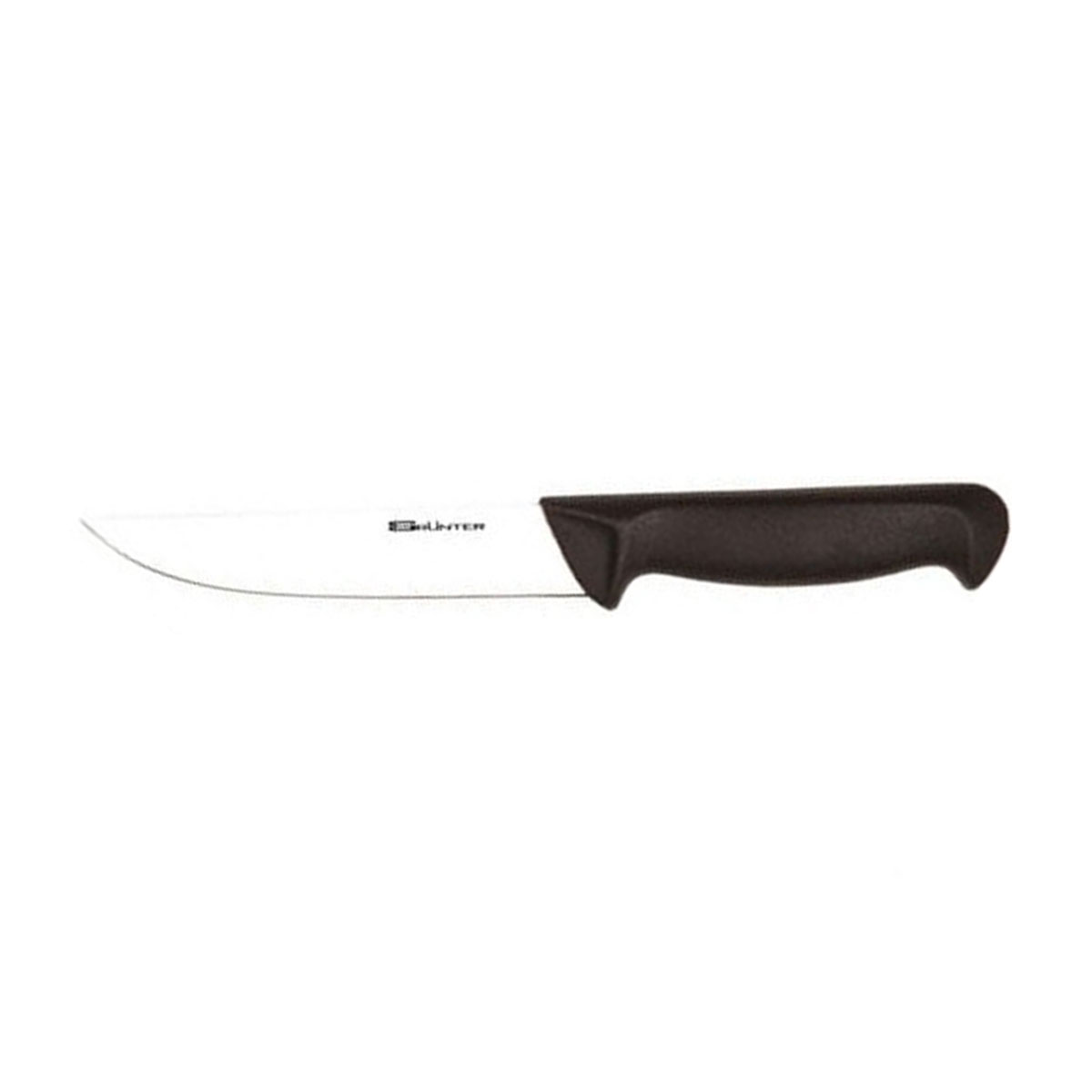 BROAD BONING KNIFE 150MM BLACK By Grunter - Core Catering