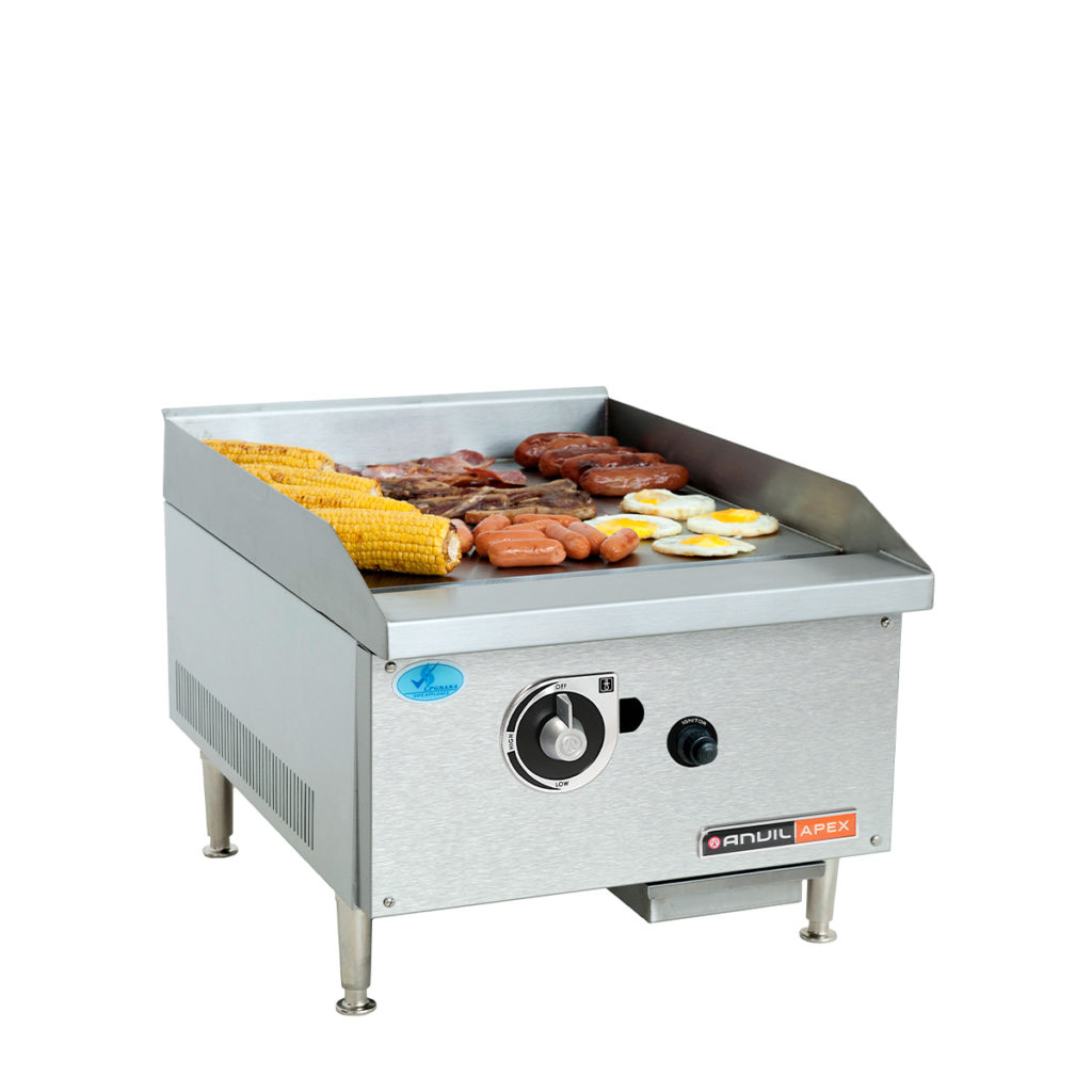 FLAT TOP GAS GRILL 400MM By Anvil - Core Catering