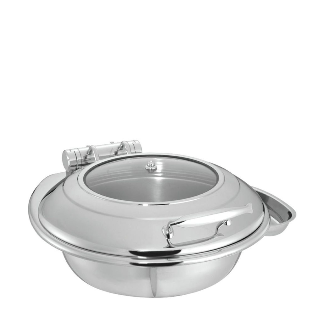 ROUND INDUCTION CHAFING DISH 6L By ElectroChef - Core Catering