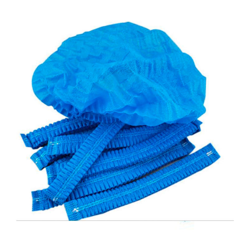 DISPOSABLE MOP CAP 100PC BLUE - Core Catering