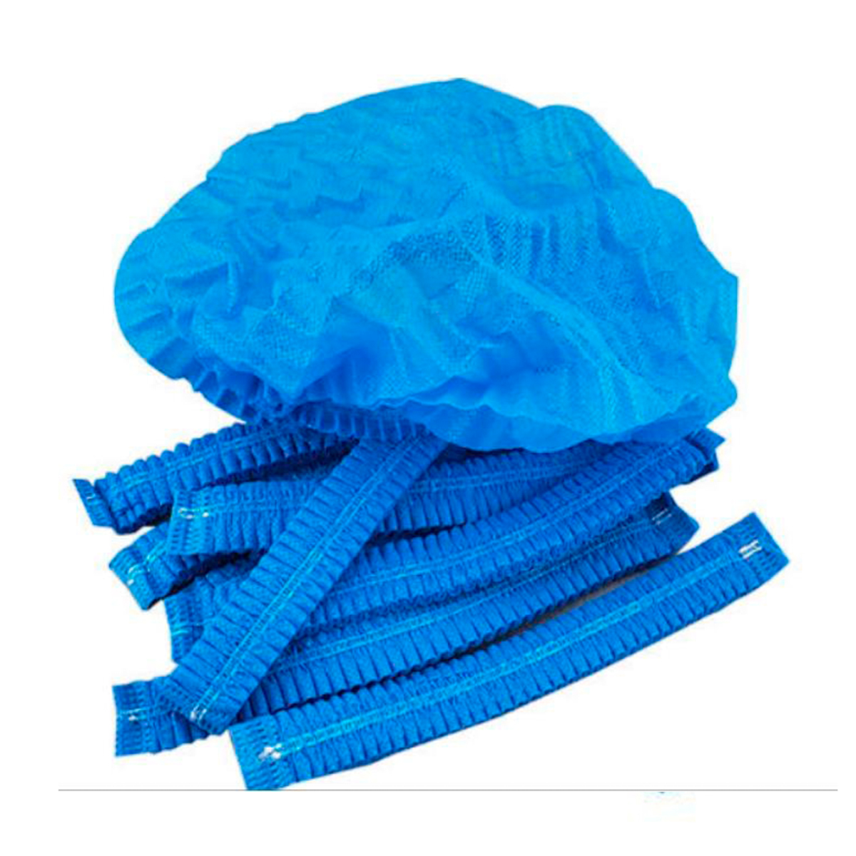 DISPOSABLE MOP CAP 100PC BLUE - Core Catering
