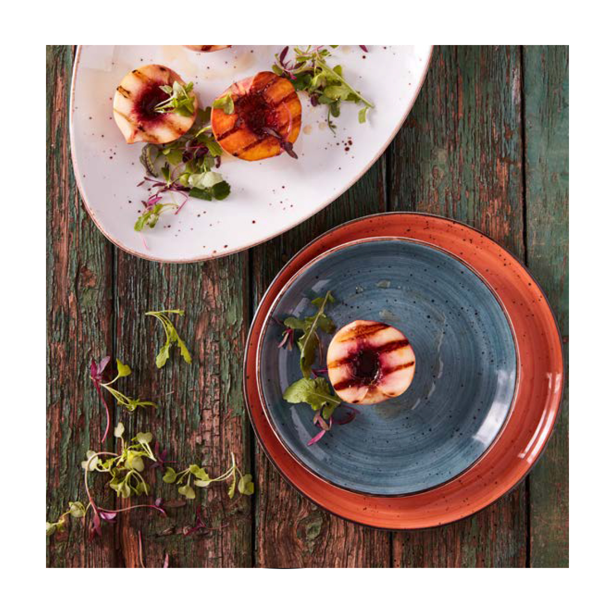 ELEMENTS RUSTIC COUPE BOWL 200MM Blue By Continental China - Core Catering