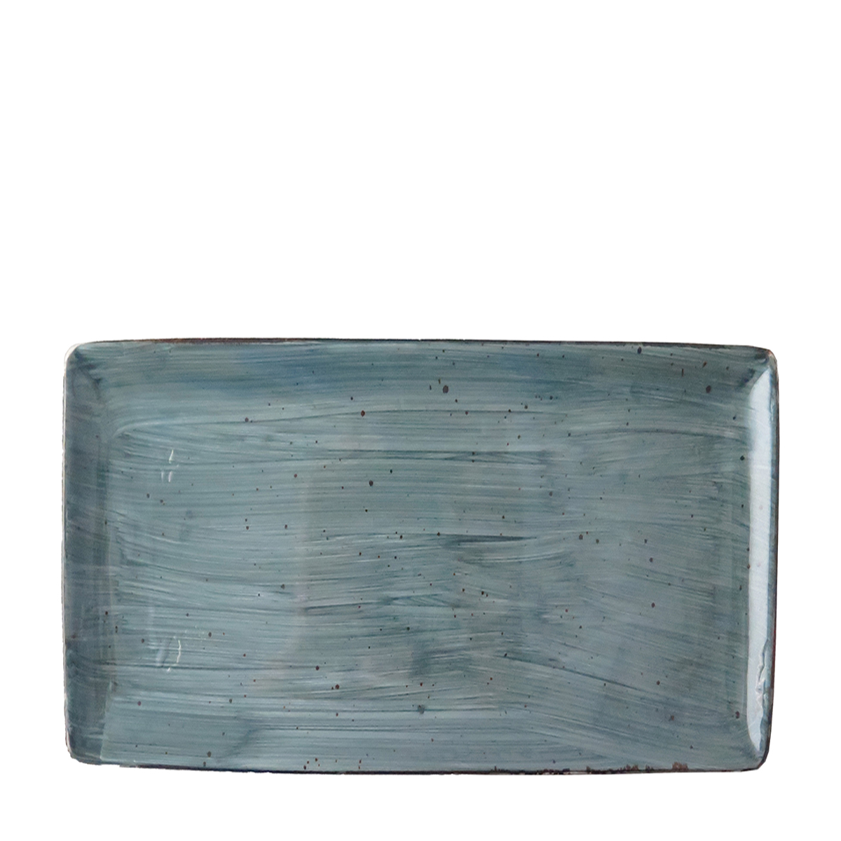 ELEMENTS RUSTIC RECTANGULAR PLATTER 365X160MM Blue By Continental China ...