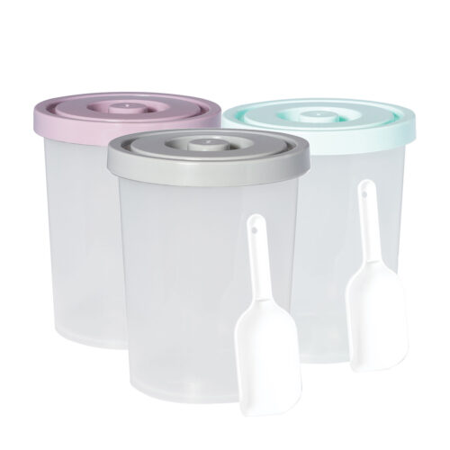 PLASTIC ROUND CONTAINER 8L MINT LID By Evo - Core Catering