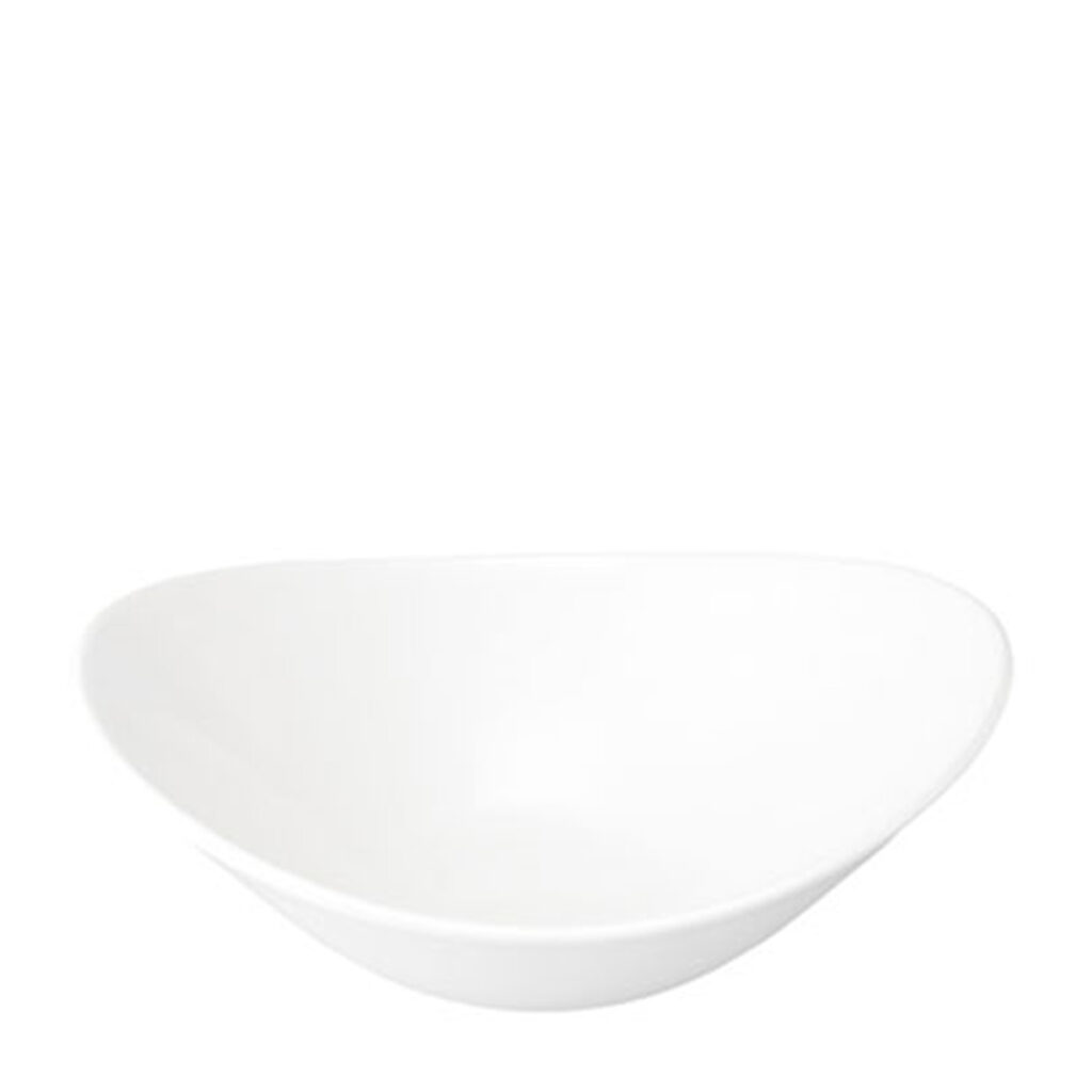 ORBIT OVAL BOWL 250MM WHITE By Churchill - Core Catering