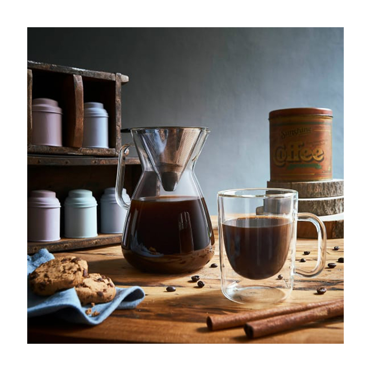 THERMIC POUR OVER COFFEE KIT 1L By Luigi Bormioli - Core Catering