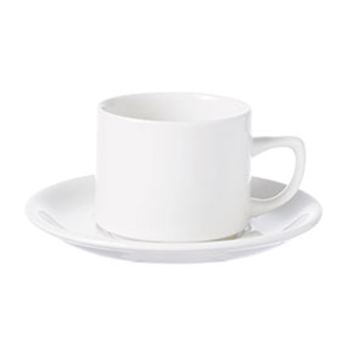 WHITE MAPLE TEA CUP 200ML By Churchill - Core Catering