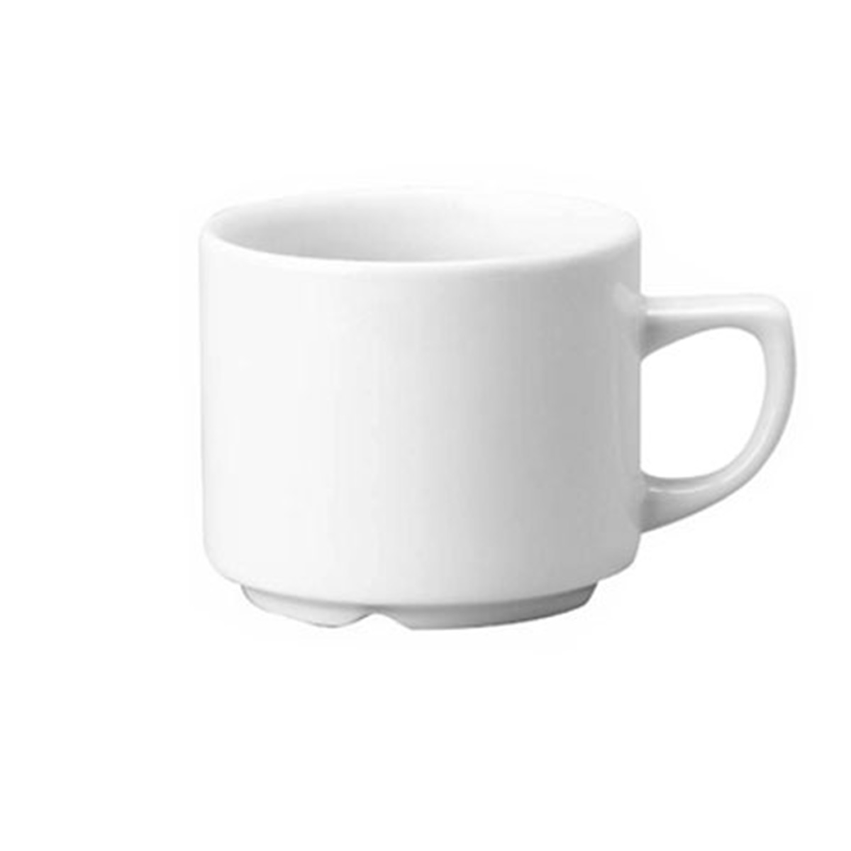 WHITE MAPLE TEA CUP 200ML By Churchill - Core Catering