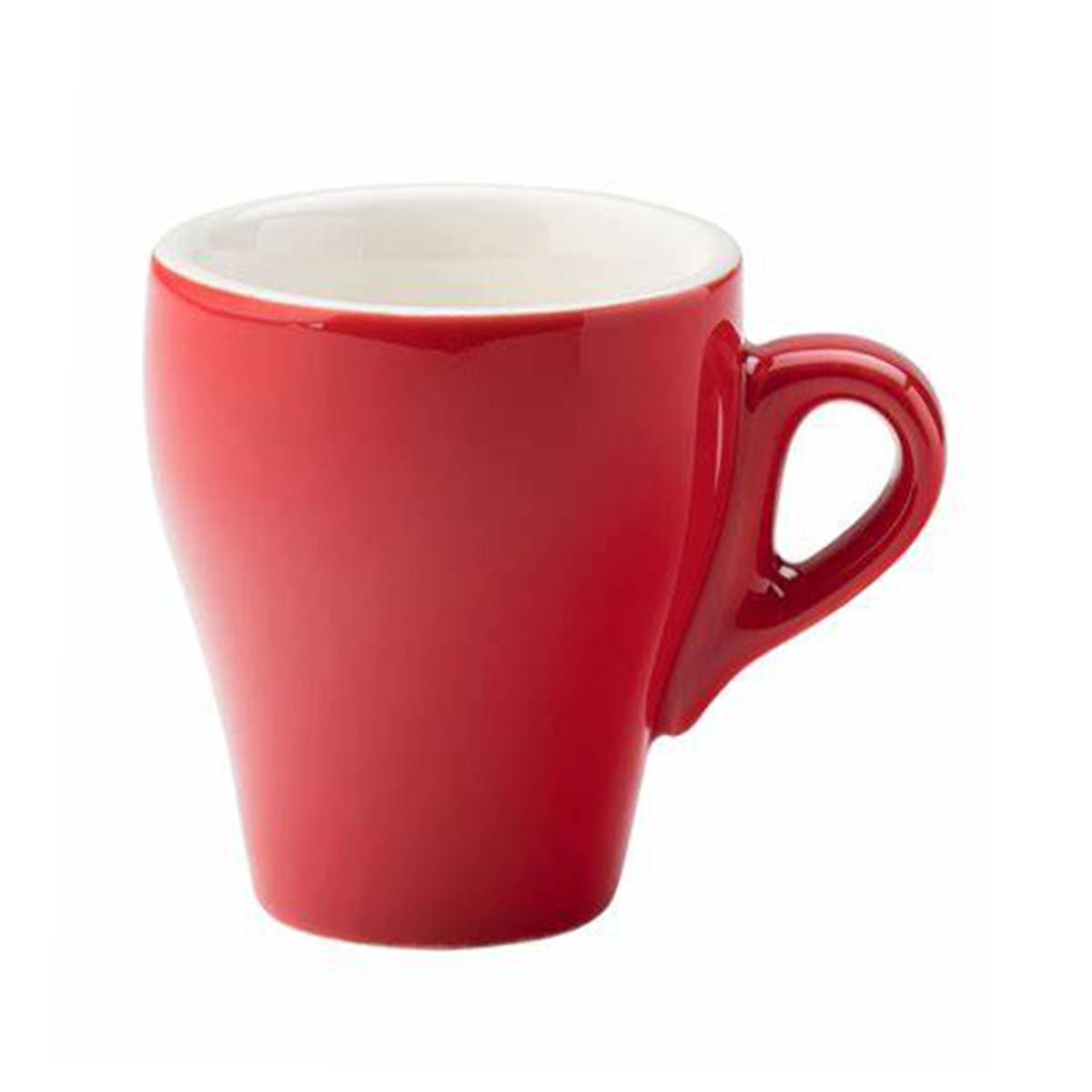 ITALIA CAPPUCCINO CUP 260ML RED By Fortis - Core Catering