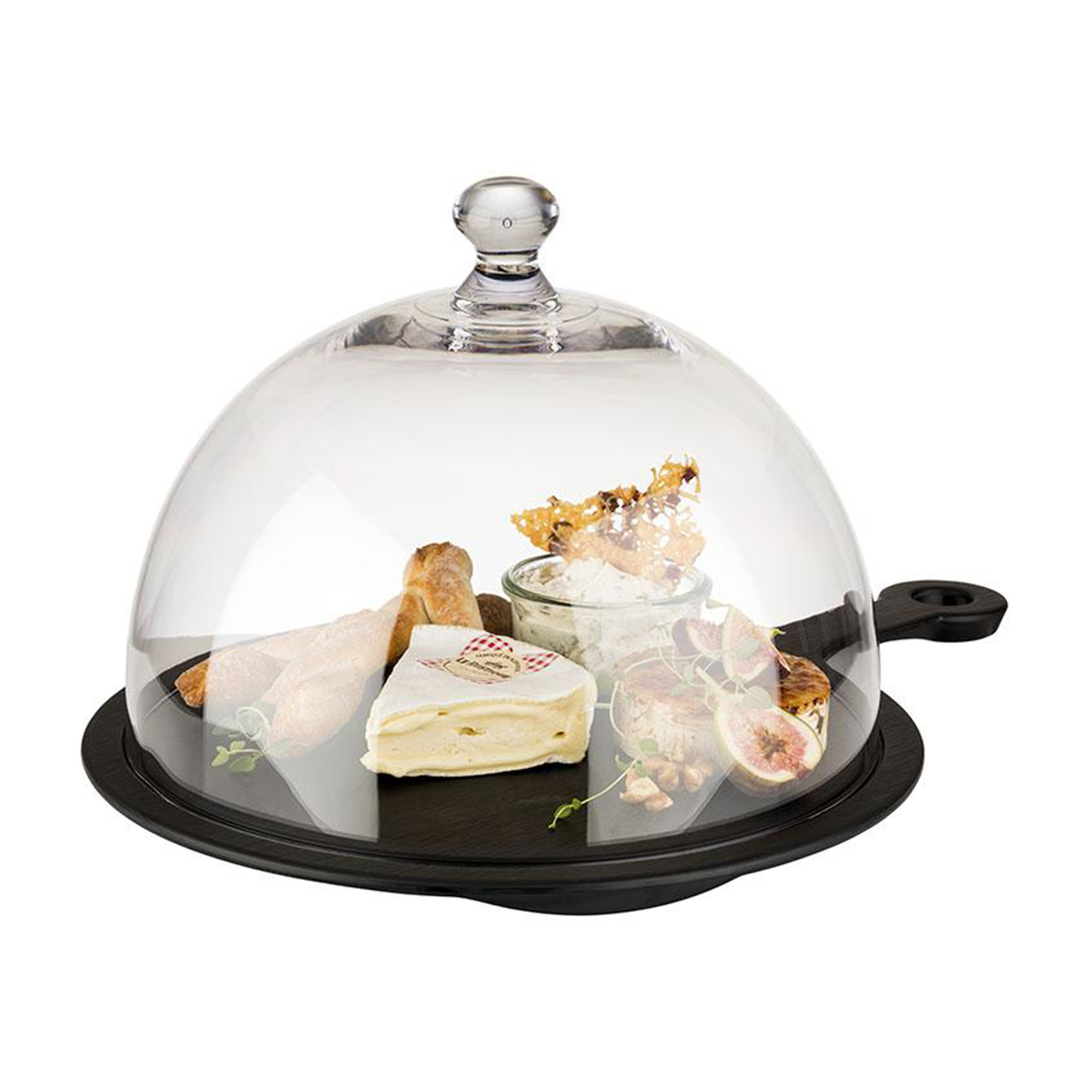 CLEAR POLYCARB DOME 210MM(D) X 170MM(H) By APS - Core Catering