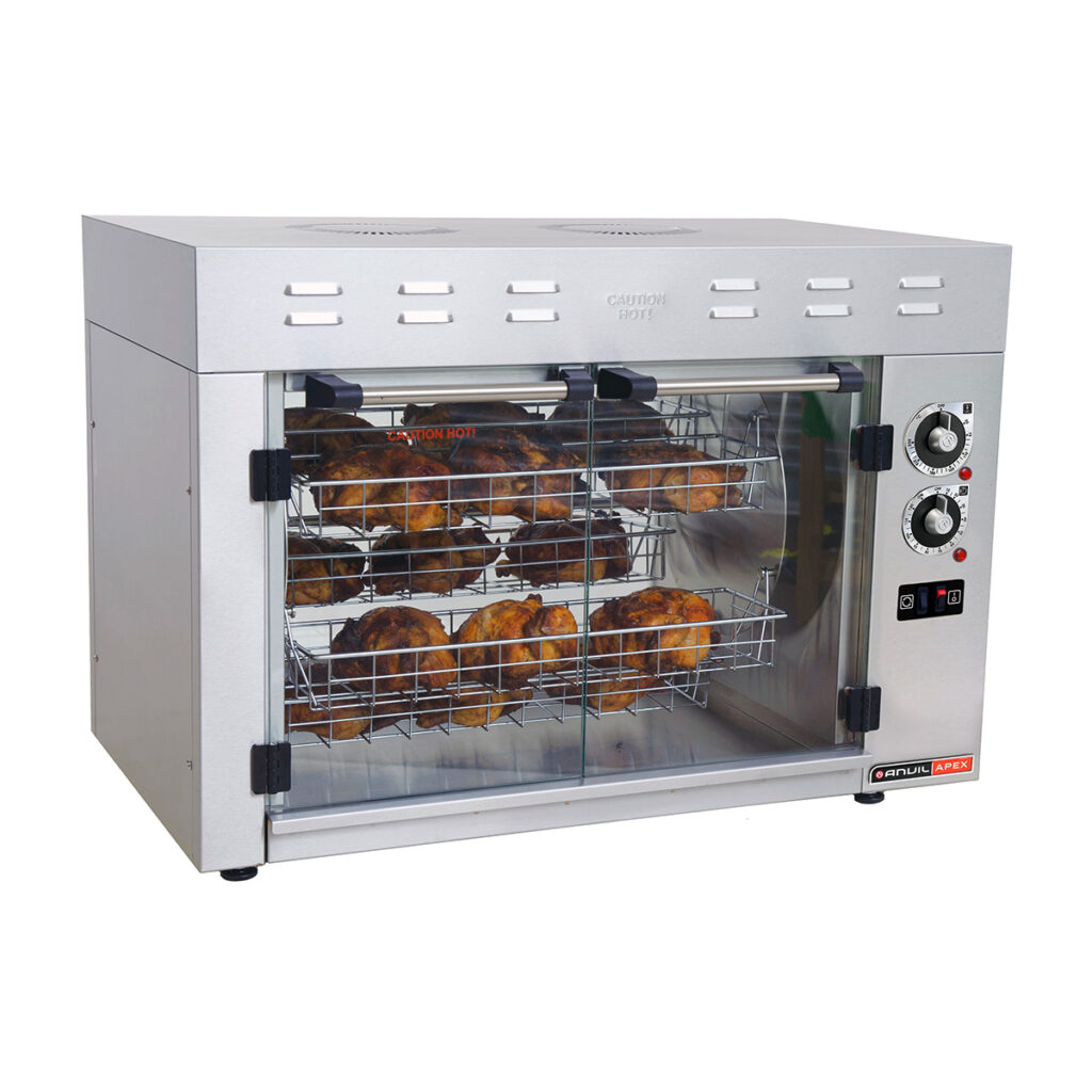 CHICKEN ROTISSERIE GRILLER ELECTRIC 16 BIRD By Anvil - Core Catering