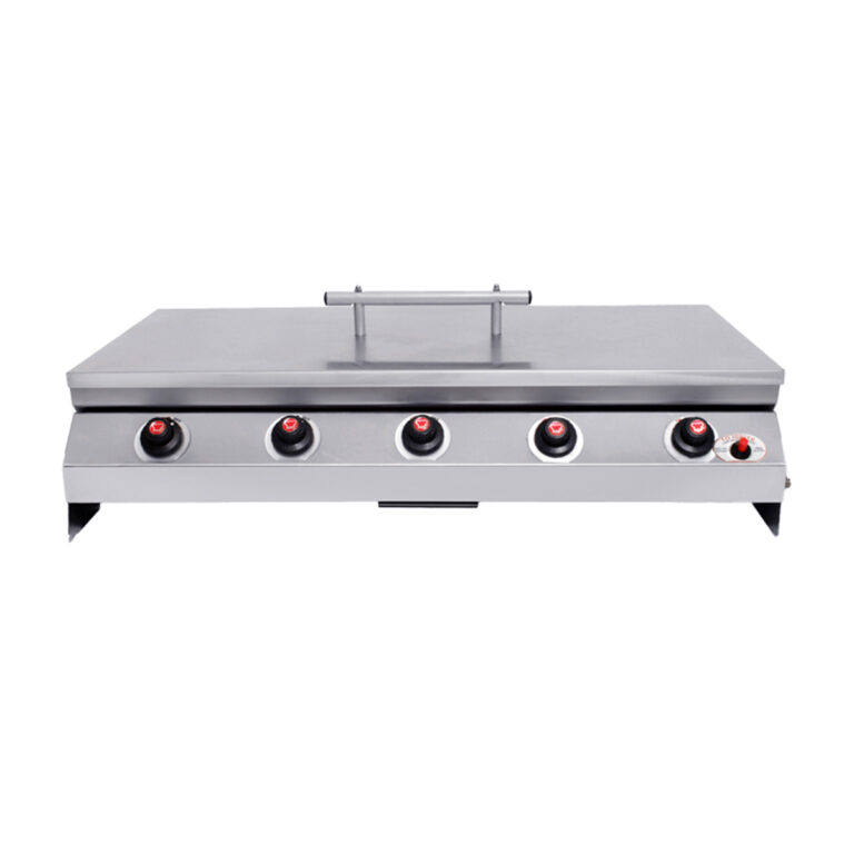 BUILT-IN GAS BRAAI 5 BURNER SLIMLINE By Chef - Core Catering